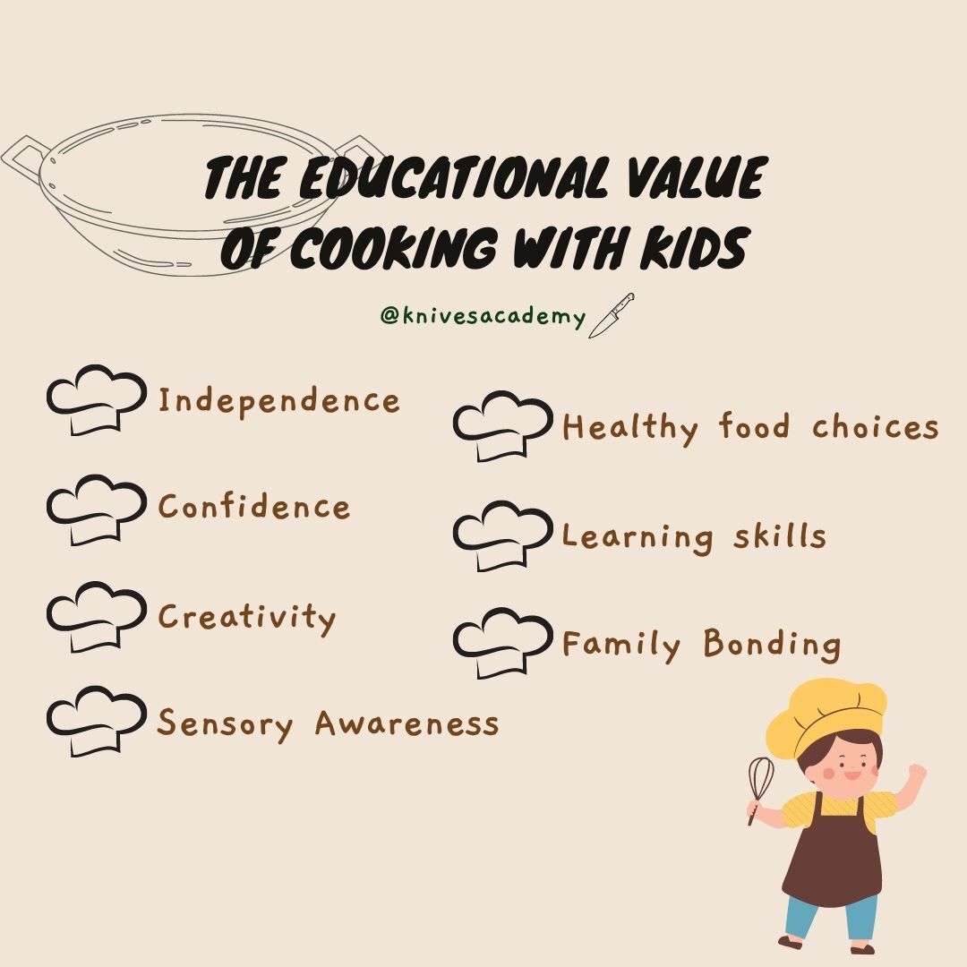 The Value of Cooking with Kids | knivesAcademy